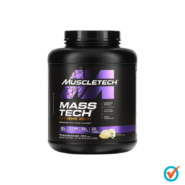 MuscleTech Mass Tech Extreme 2000 6lbs Mass Gain Bulking & Sizing, Susu ...