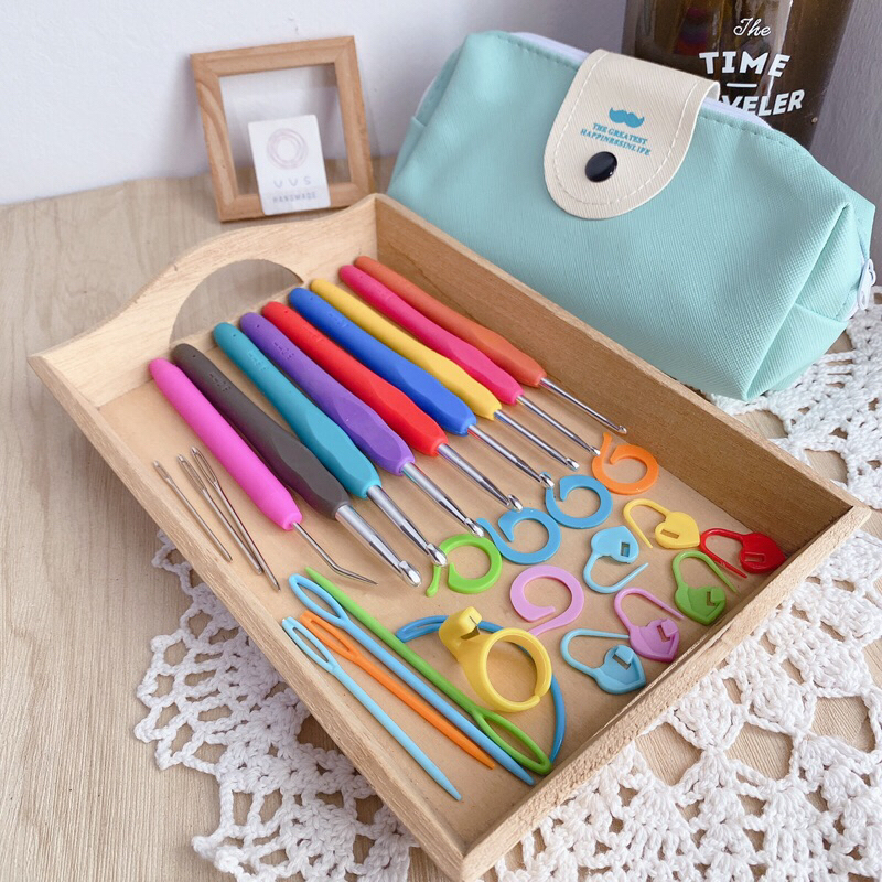 Knitting Tool Set 30pcs 1 Set Kit Hook Needle Set Crochet Knittig Tool ...