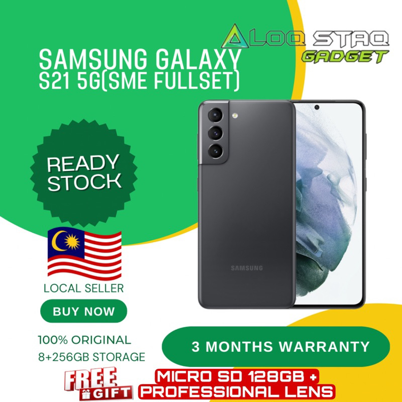 Samsung Galaxy S21 5G Dual Sim 8GB+256GB 6.2Inch Dynamic 2X AMOLED ...