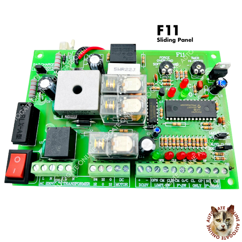 F11 Autogate DC Sliding Control Board PCB Panel Automatic Gate Auto ...