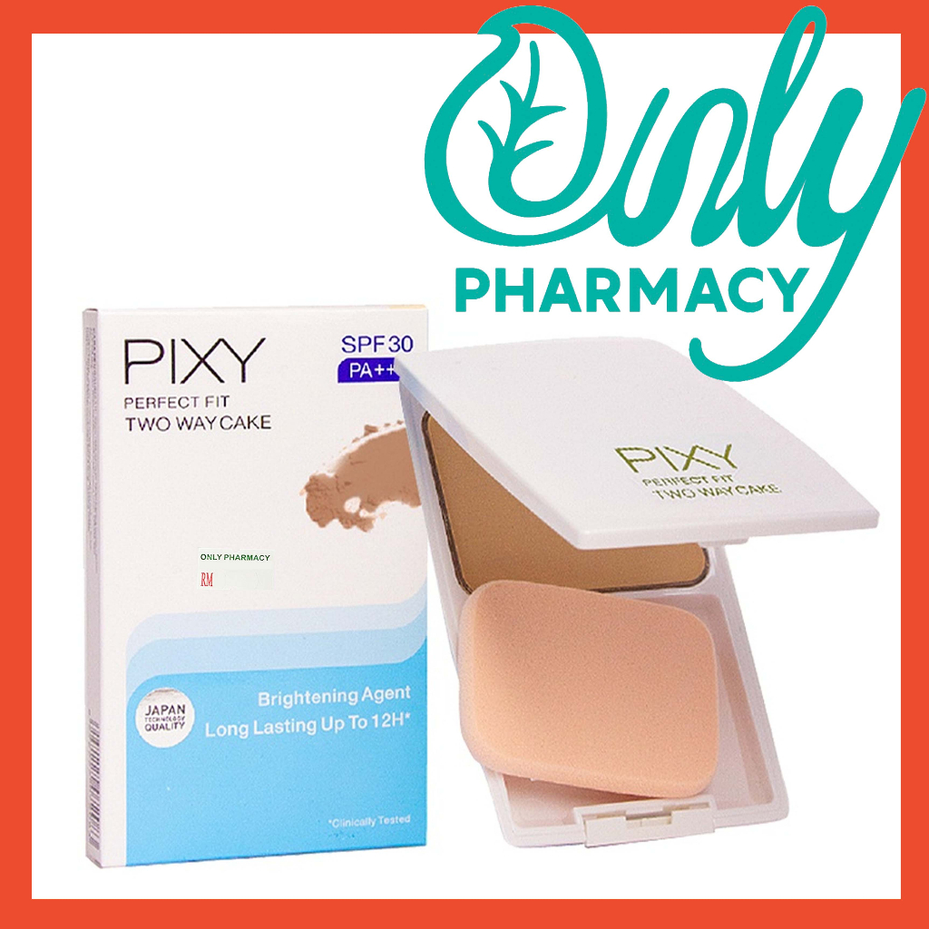 PIXY Perfect Fit Two Way Cake 12.2g (two way cake, foundation powder ...