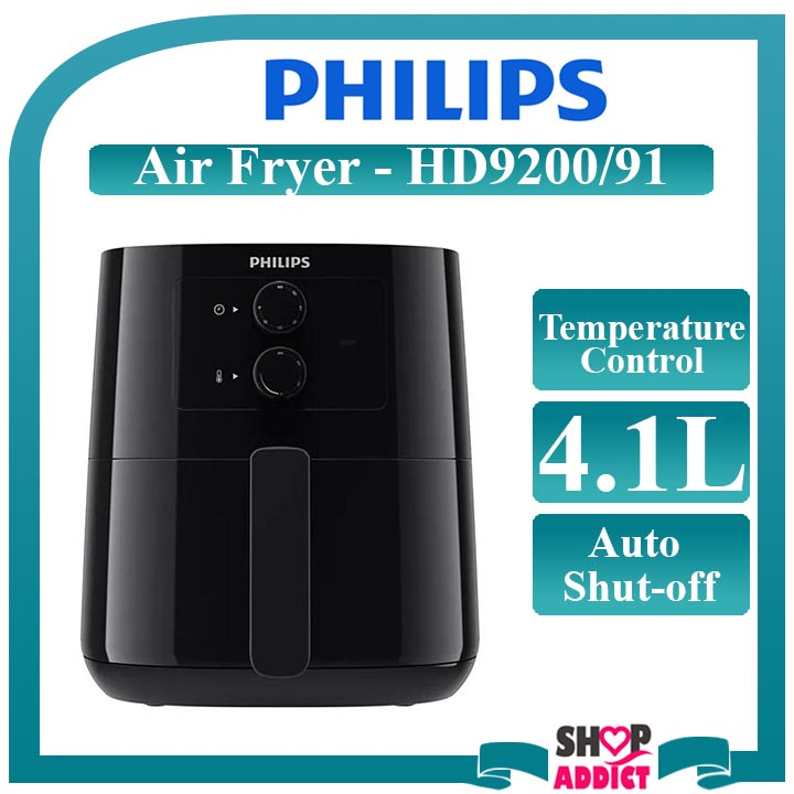 Philips HD9200/91 Air Fryer 4.1L Healthy Frying with Rapid Air ...