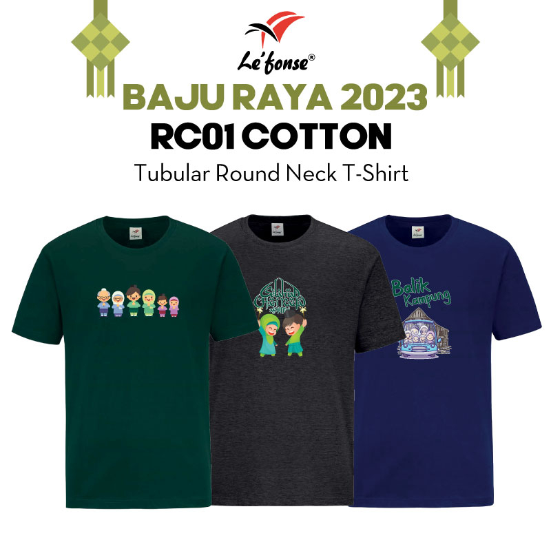 Lefonse Baju Raya 2024 Baju Graphic Raya Tshirt Baju T-shirt Lelaki ...