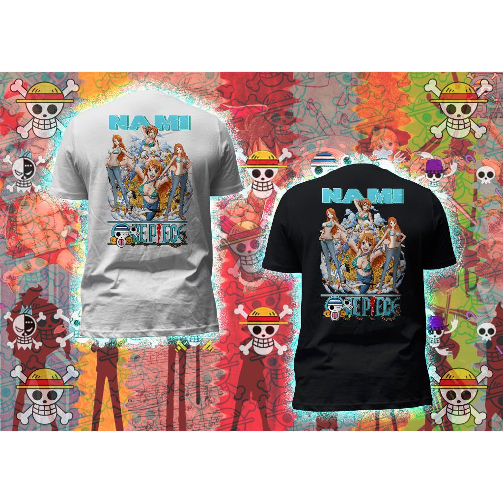 ONEPIECE NAMI V2 B ANIME PREMIUM COTTON | Shopee Malaysia