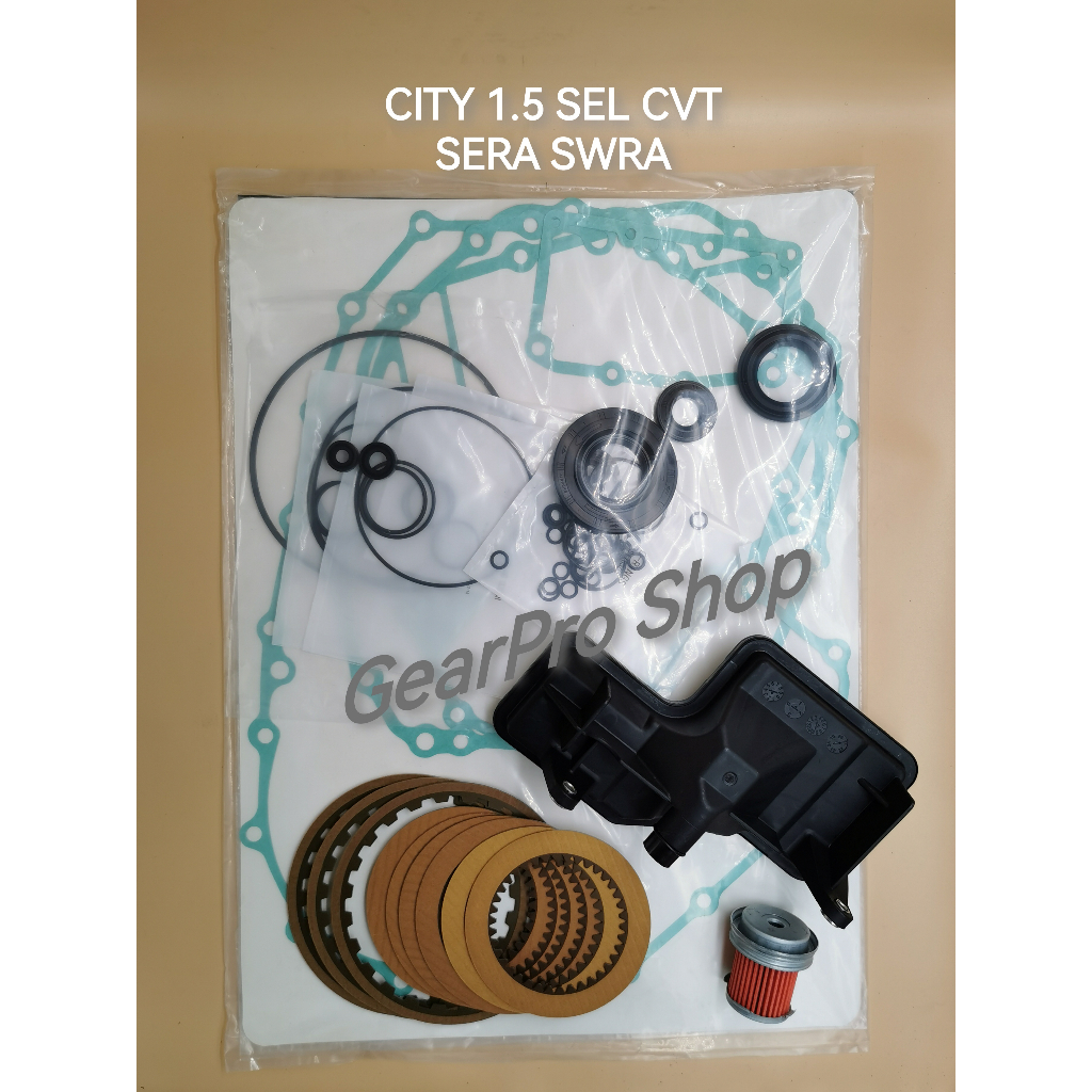 HONDA JAZZ CITY SEL 1.5 SERA SWRA CVT GEARBOX OVERHAUL REPAIR KIT SET ...