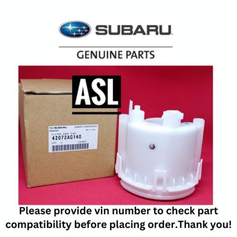 42072AG140 Genuine Subaru Fuel Filter Forester Impreza WRX STI Legacy ...