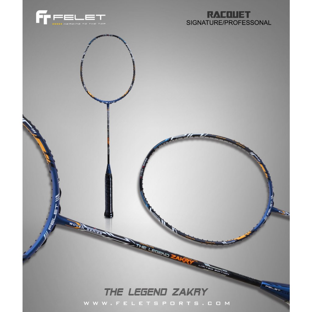 Felet THE LEGEND ZAKRY Badminton Racket (Racket Only) | Shopee Malaysia