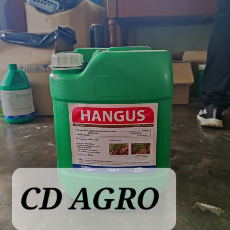 20L RACUN RUMPUT HANGUS GLYPHOSATE 41%w.w RACUN RUMPAI 20LITER 20LITRE ...