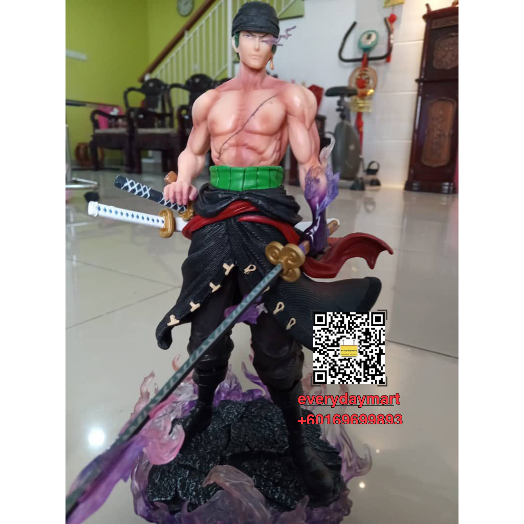 ONE PIECE💥ENMA RORONOA ZORO STANDING POSE💥ACTION FIGURE TOYS STATUES🔥 ...