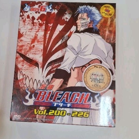 Bleach The Animation TV Series Vol 200-226 Original Licensed DVD Box 6 ...