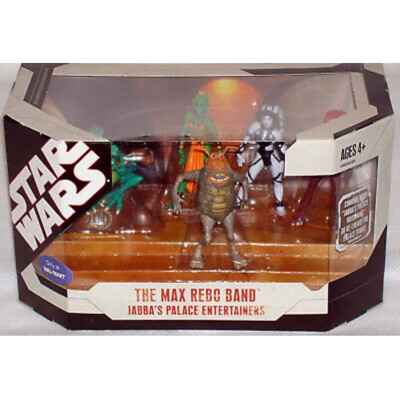 STAR WARS 30TH ANNIVERSARY EXCLUSIVE MAX REBO BAND JABBA'S PALACE ...