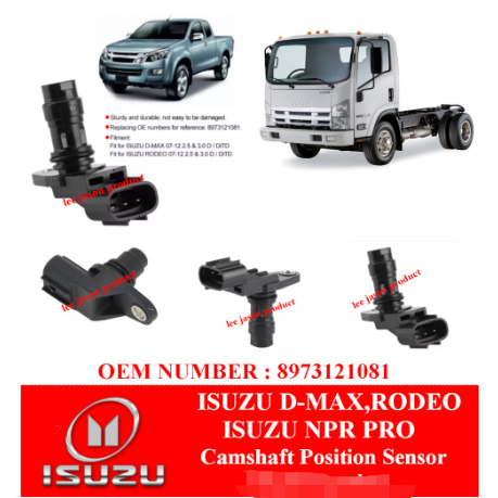 DENSO JAPAN ISUZU D-Max TFR 4JH1 4JJ1 ISUZU NPR PRO Camshaft Crankshaft ...