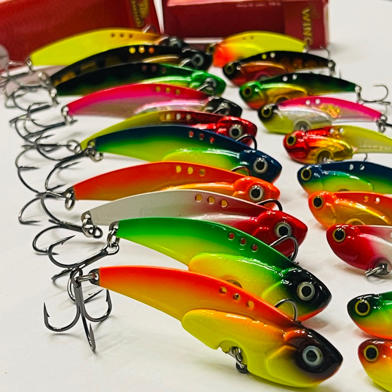 Temkham wing vibration lure vib blade w(7cm 25g) s(5cm 10g) | Shopee Malaysia