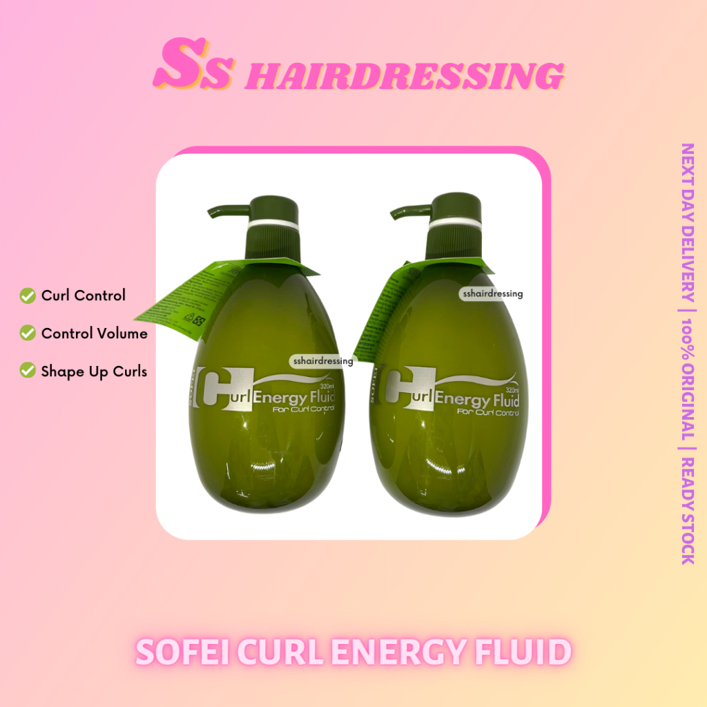 [MALAYSIA READY STOCK] SOFEI CURL ENERGY FLUID (320ml) | Shopee Malaysia