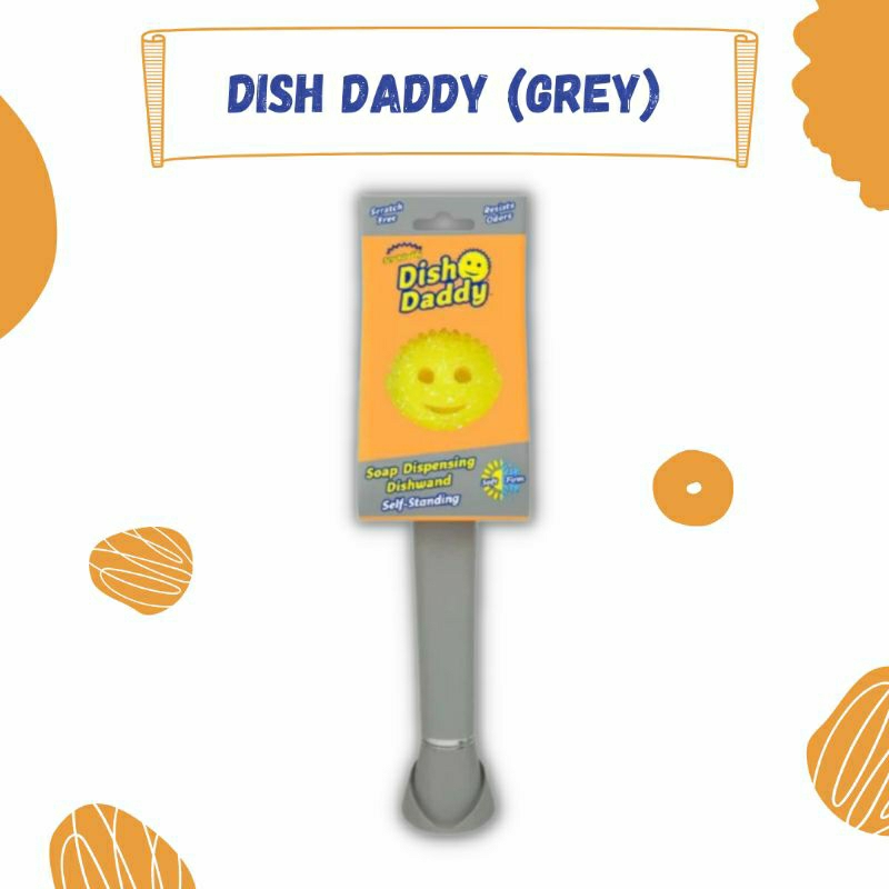 [Scrub Daddy MY] Dish Daddy Sponge Self Standing Soap Dispensing ...