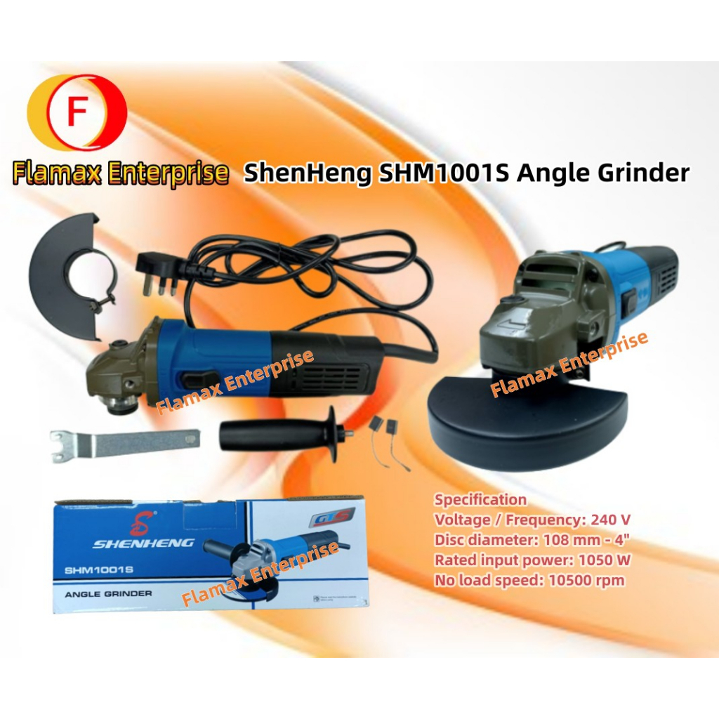 ShenHeng SHM1001S Angle Grinder | Shopee Malaysia