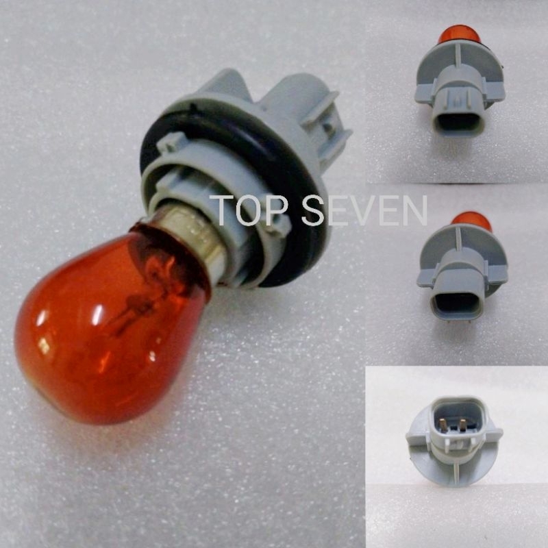 Proton Wira Packing Reverse Signal Angle Lamp Socket Bulb Orange 1pcs ...