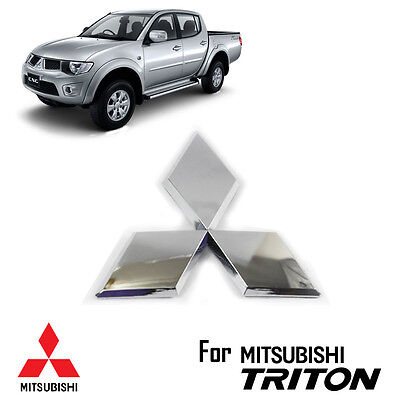 Mitsubishi Front & Rear Chrome Badge Logo Car Emblem | Shopee Malaysia