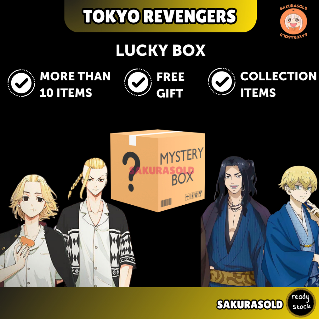 Tokyo Revengers Set Box Anime Surprise Gift Tokyo Revengers Gift Box ...