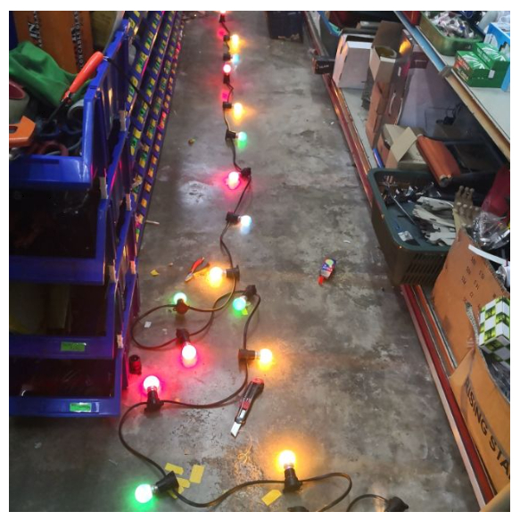 Lampu raya Panjang 40Meter 80mentol /Lampu raya Panjang 30meter ...