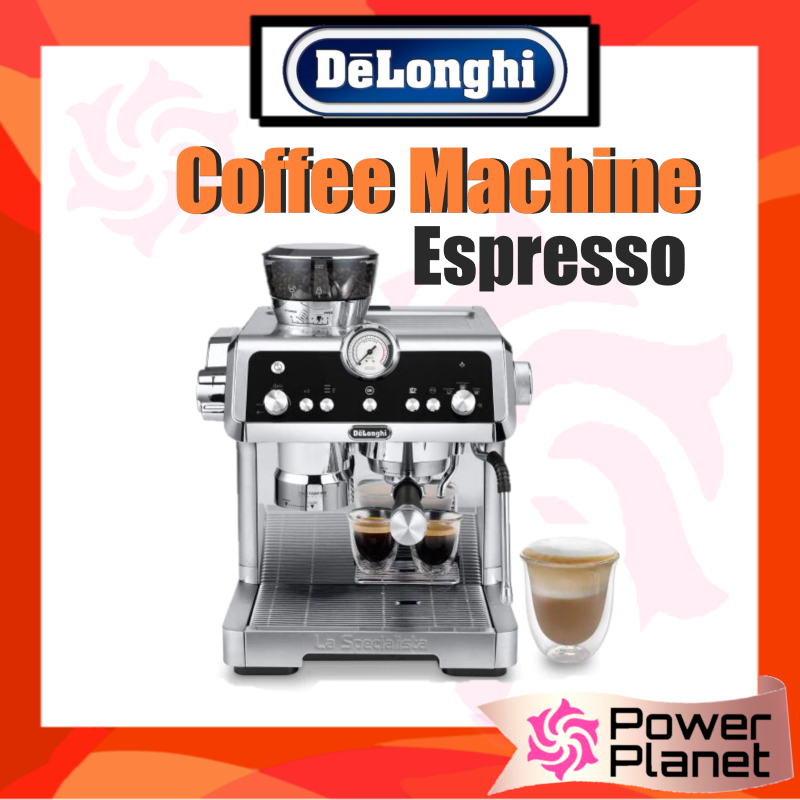 [FREE Double wall glass] DeLonghi EC9355.M La Specialista Prestigio ...