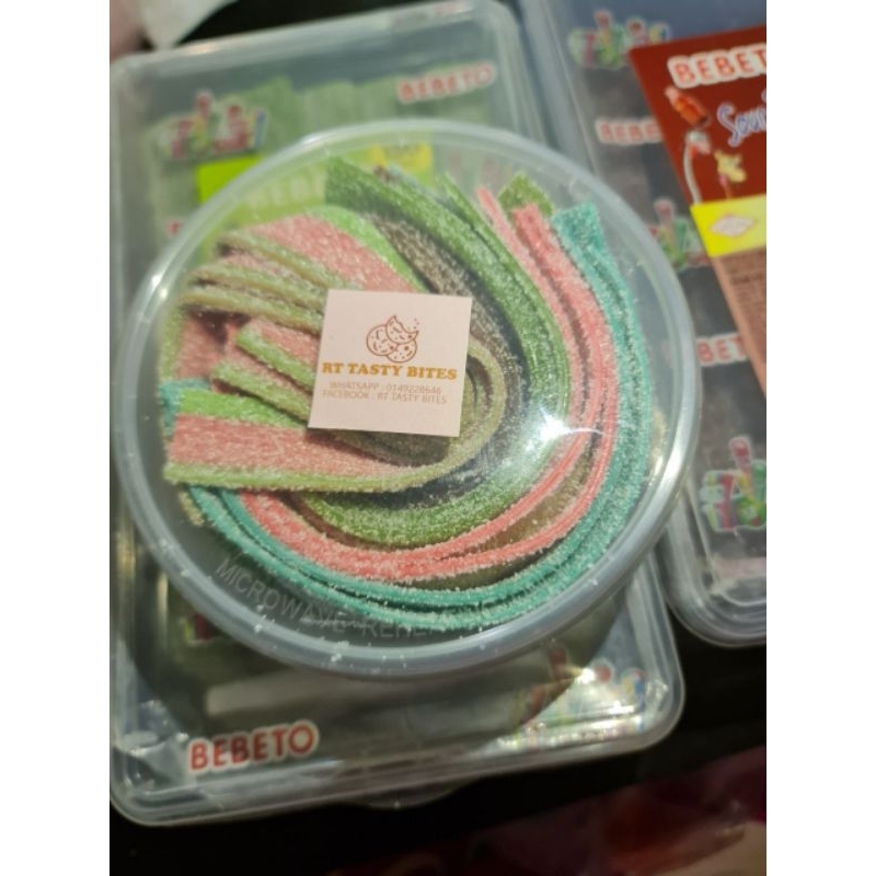 Turkey gummy 300g halal, gummy sour, sour belt, sour blast | Shopee ...