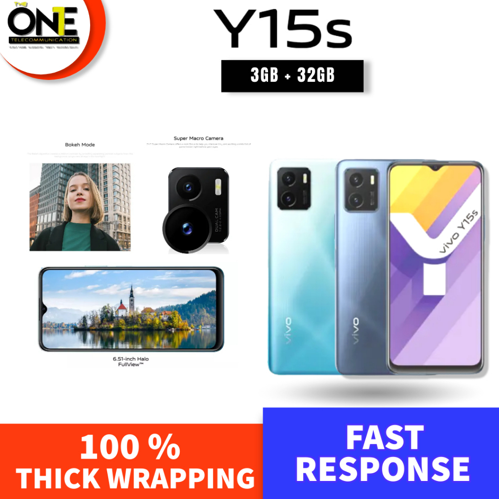 Vivo Y15S | Y20 | 6.51" Waterdrop Display | Mediatek Helio P35 | 3GB ...