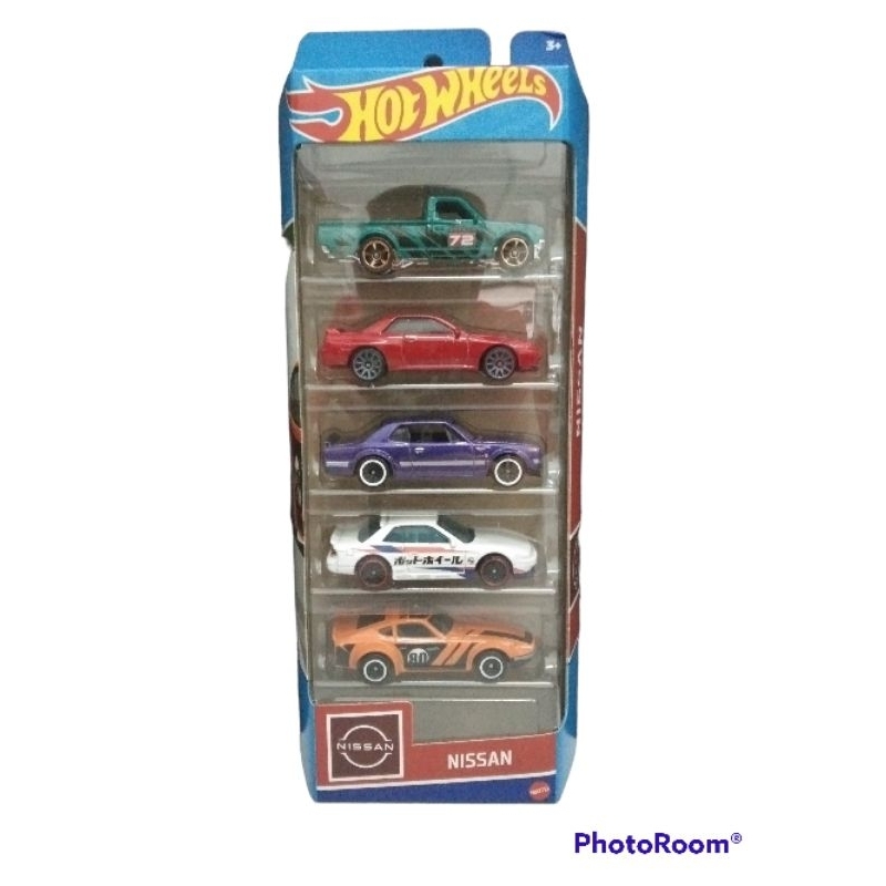 HOTWHEELS 5 PACK NISSAN | Shopee Malaysia