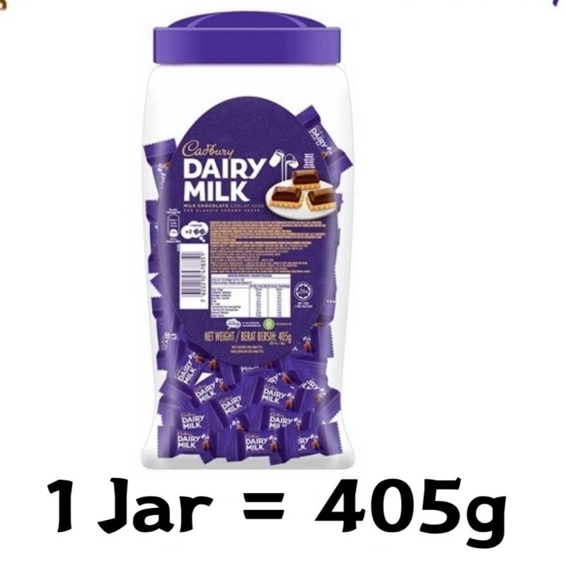 Cadbury Dairy Milk Neap Jar Chocolate Koko Choco 405G | Shopee Malaysia