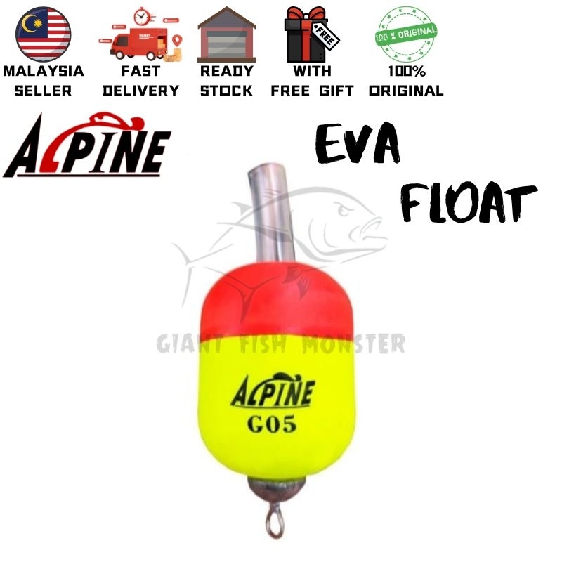 ALPINE EVA FLOAT G05 FISHING FLOAT PELAMPUNG PANCING | Shopee Malaysia