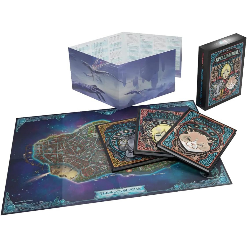 DUNGEONS & DRAGONS SPELLJAMMER ADVENTURES IN SPACE SET ALTERNATE ART ...
