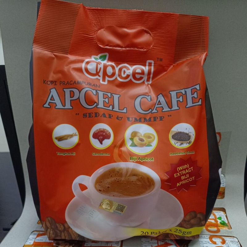 Apcel Cafe Kopi Apcel Apricot "sedap & ummpp" | Shopee Malaysia