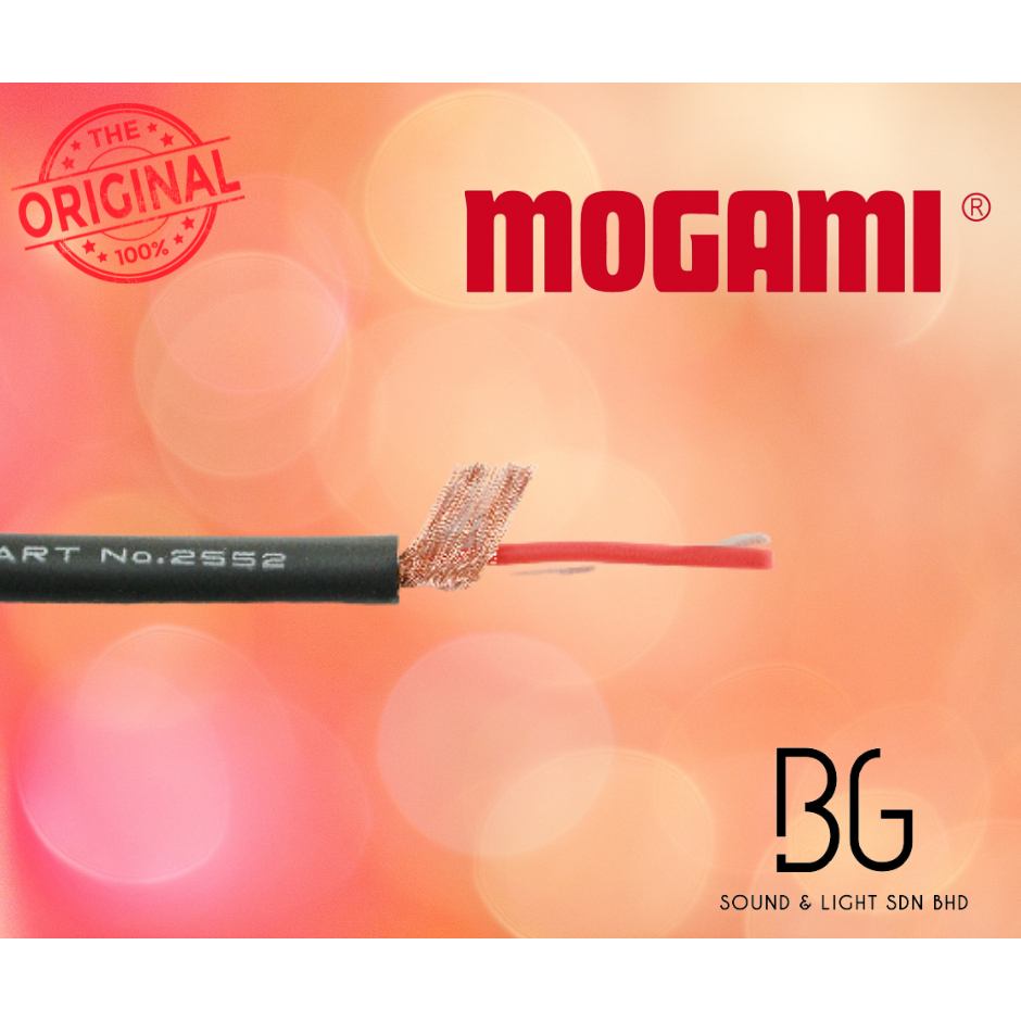 MOGAMI 2552 Low Cost High Performance Superflexible Balanced Microphone ...