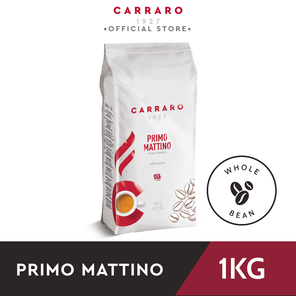 Carraro Primo Mattino Coffee Beans (1kg) | Shopee Malaysia