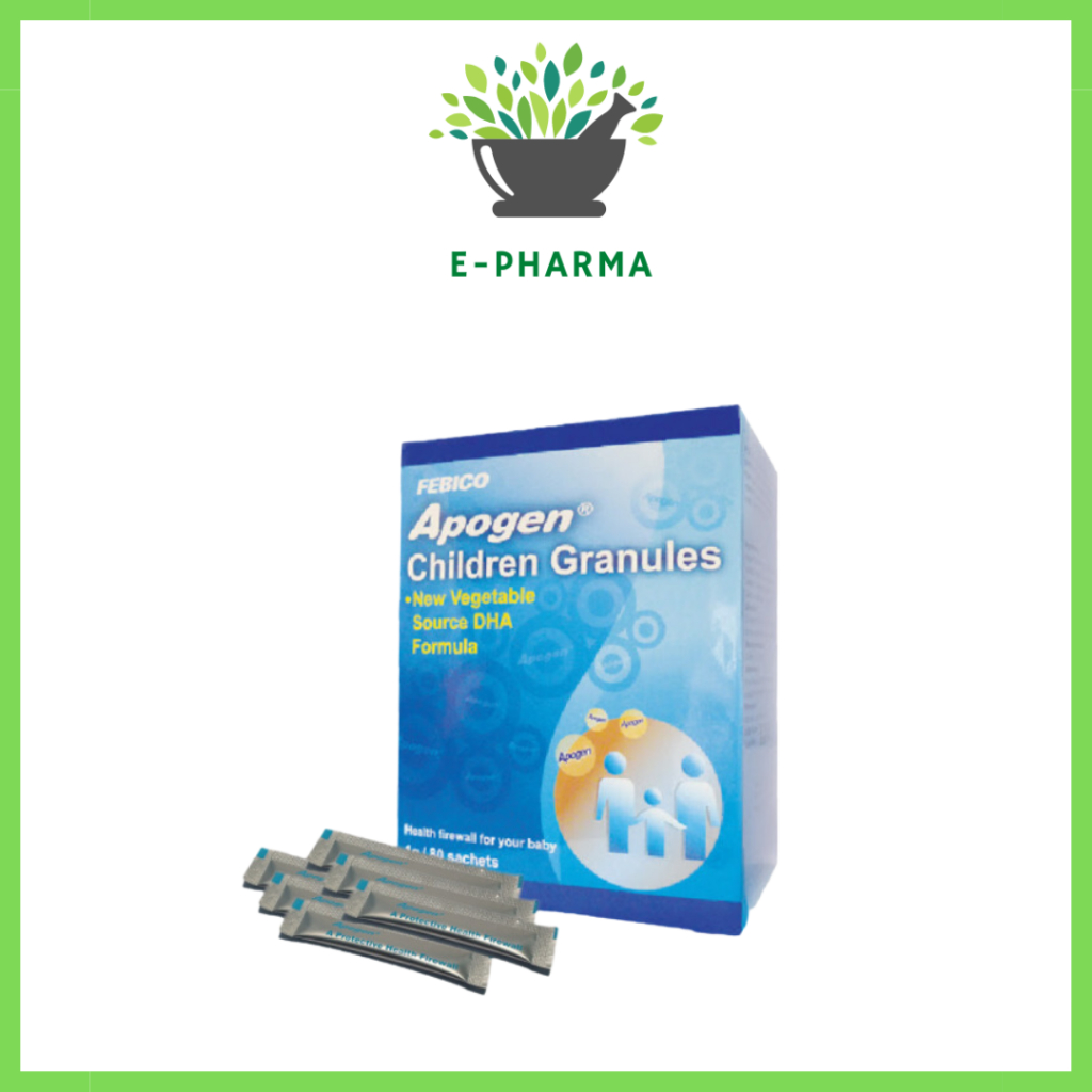 Febico Apogen Children Dha Formula Granules 80s | Shopee Malaysia