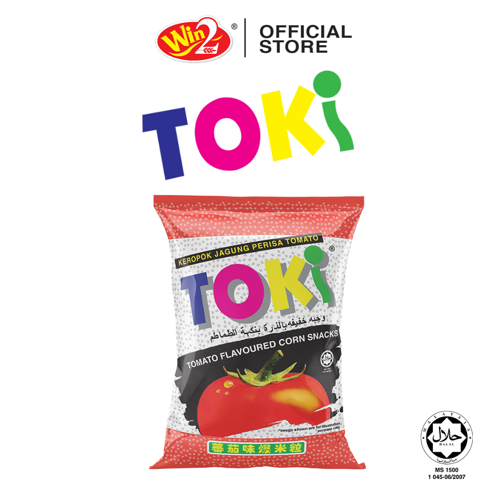 Win Win Toki Tomato Flavoured Corn Snack (60g) | Shopee Malaysia