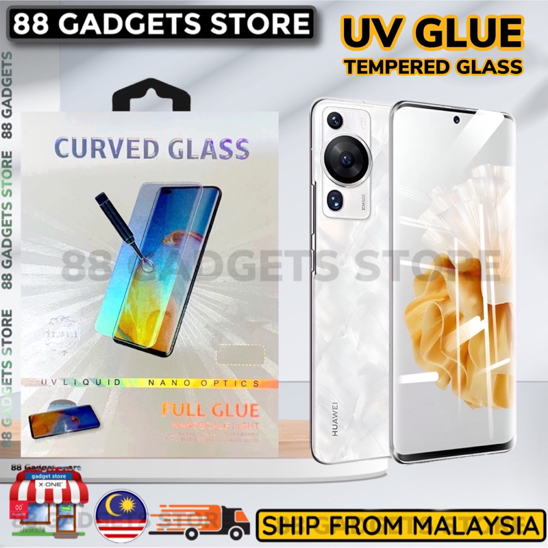 Huawei Pura 70 Ultra / 70 Pro / P60 / P50 / P40 Plus / P30 3D Curve UV ...