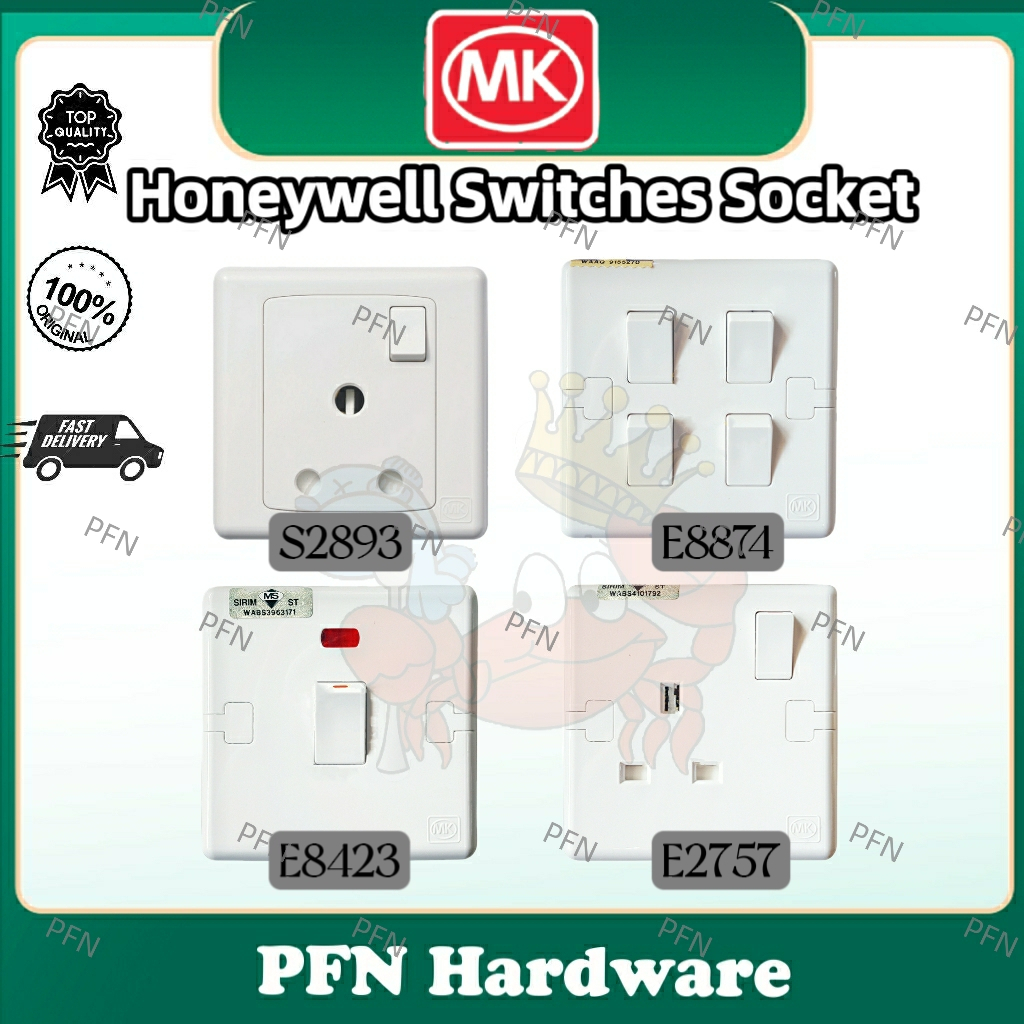 MK HONEYWELL Switches Switch Socket Outlet MK Ecore Switch (Sirim)💥 ...