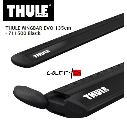 THULE WINGBARS EVO / LOADBAR 711500 BLACK ~ 150cm (PRE-ORDER) #thulewingbar #wingbar #150cm ...