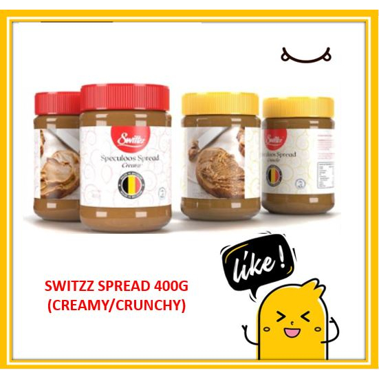 [CLEARANCE] SWITTZZ SPECULOOS SPREAD CREAMY/CRUNCHY 400G | Shopee Malaysia