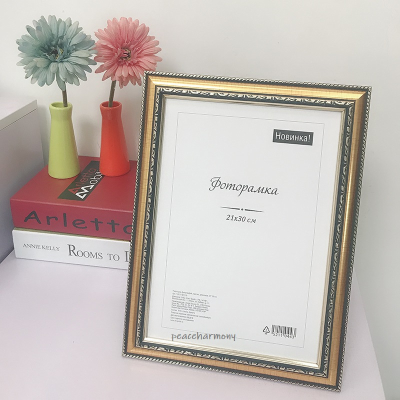[CG-A230 Classic Gold] Certificate Frame / Sijil Frame untuk A4 Size ...