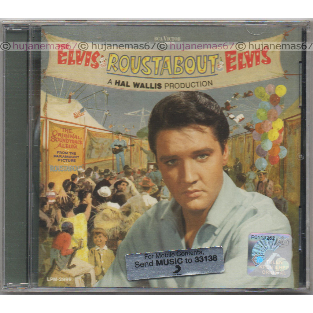 ELVIS PRESLEY - Roustabout 2010 SONY MUSIC ORIGINAL CD (SOUNDTRACK ...