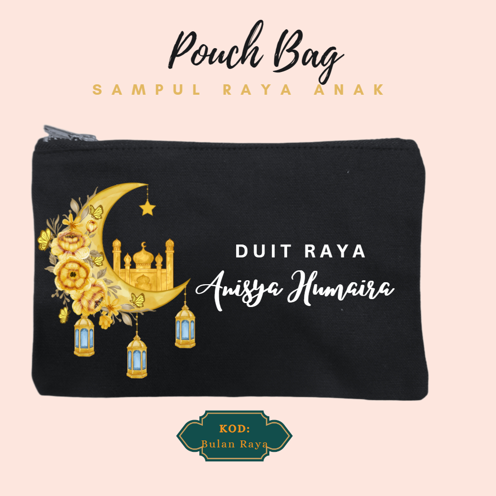 Pouch Bag sampul raya 2023 |custom pencil case | Beg | Purse | Women ...