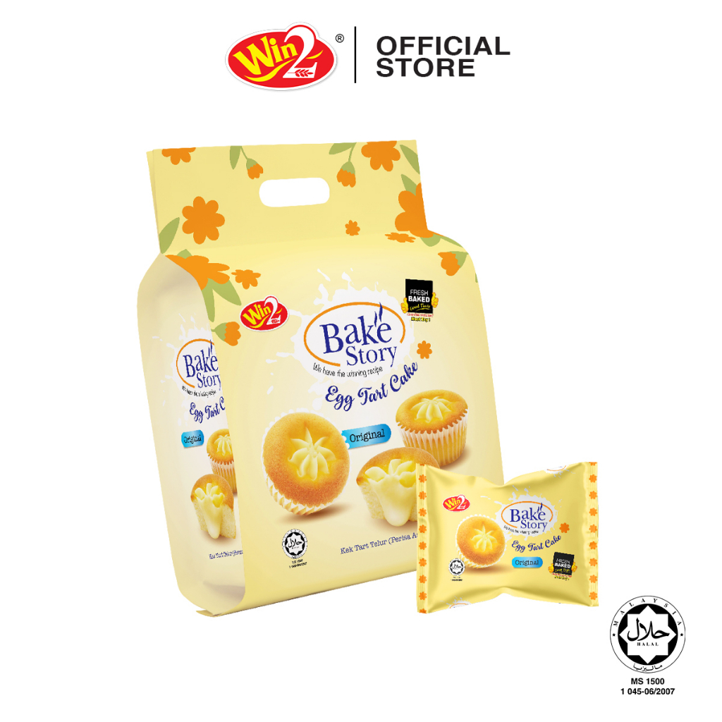 Win Win Bake Story Cake Egg Tart (250g/25g x 10 Packs) | Shopee Malaysia