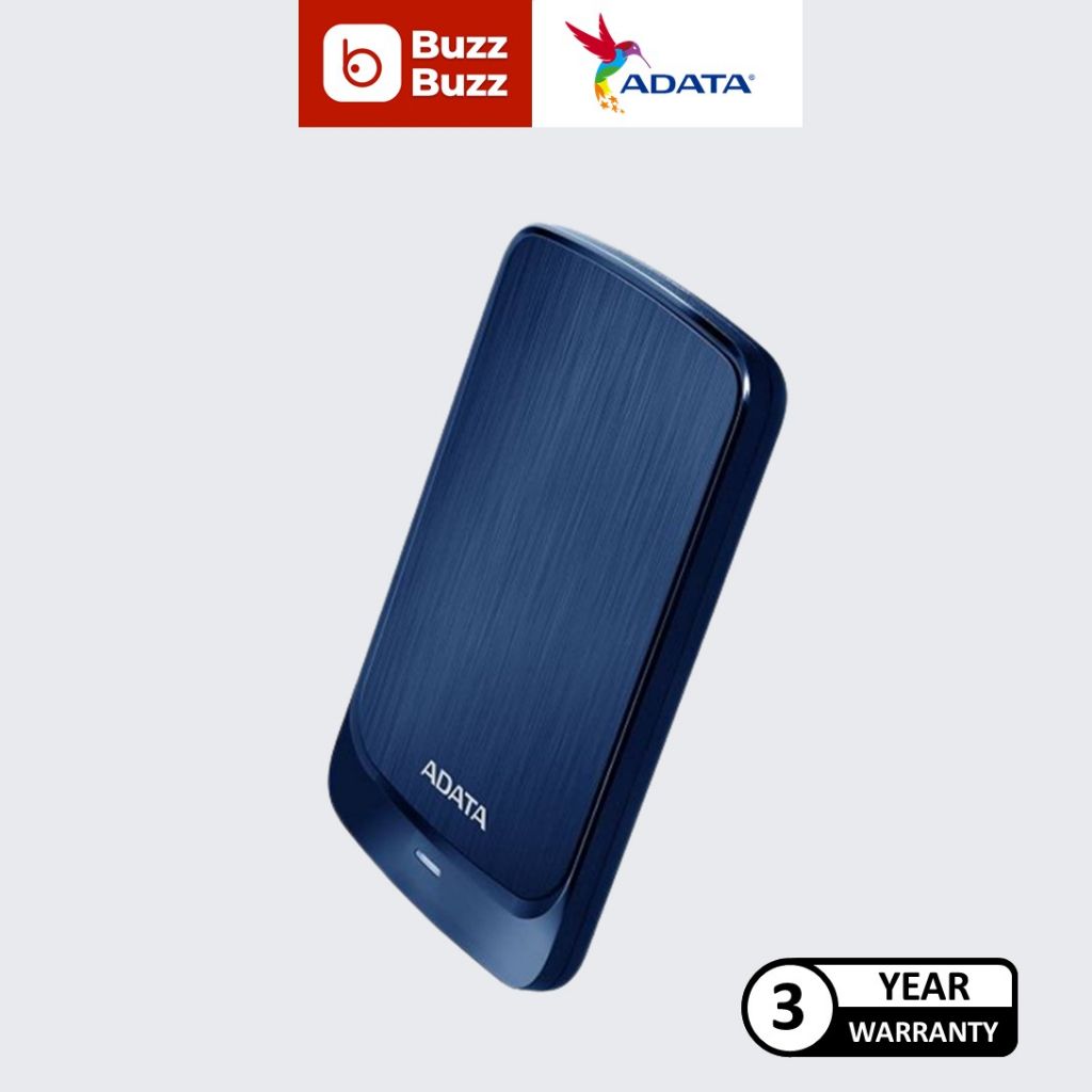 ADATA EXT HDD HV320 1TB/2TB - BLUE/BLACK/WHITE (SLIMMER 10.7MM ...