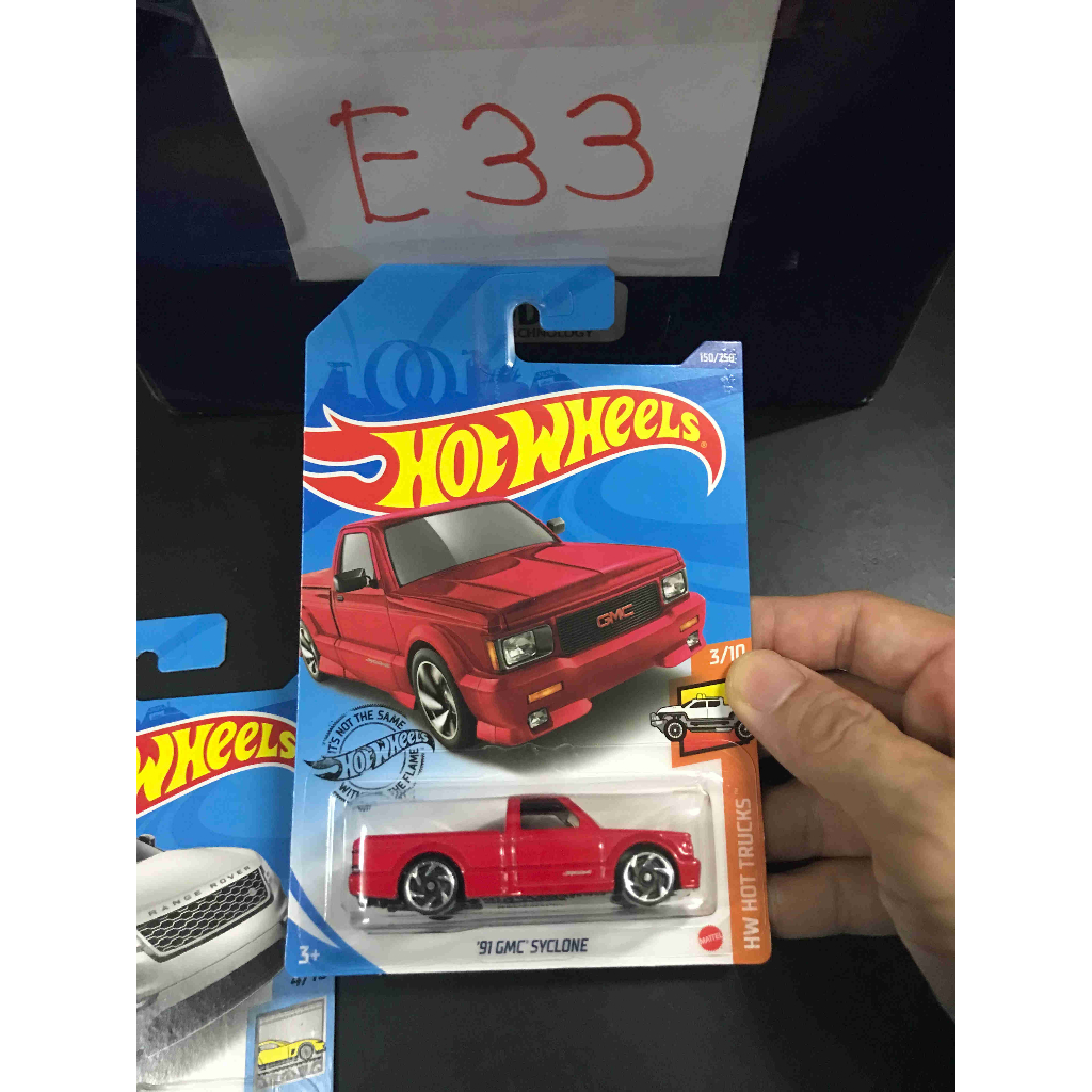 Mattel Hotwheels 91 GMC Syclone RED NEW (HW33) | Shopee Malaysia