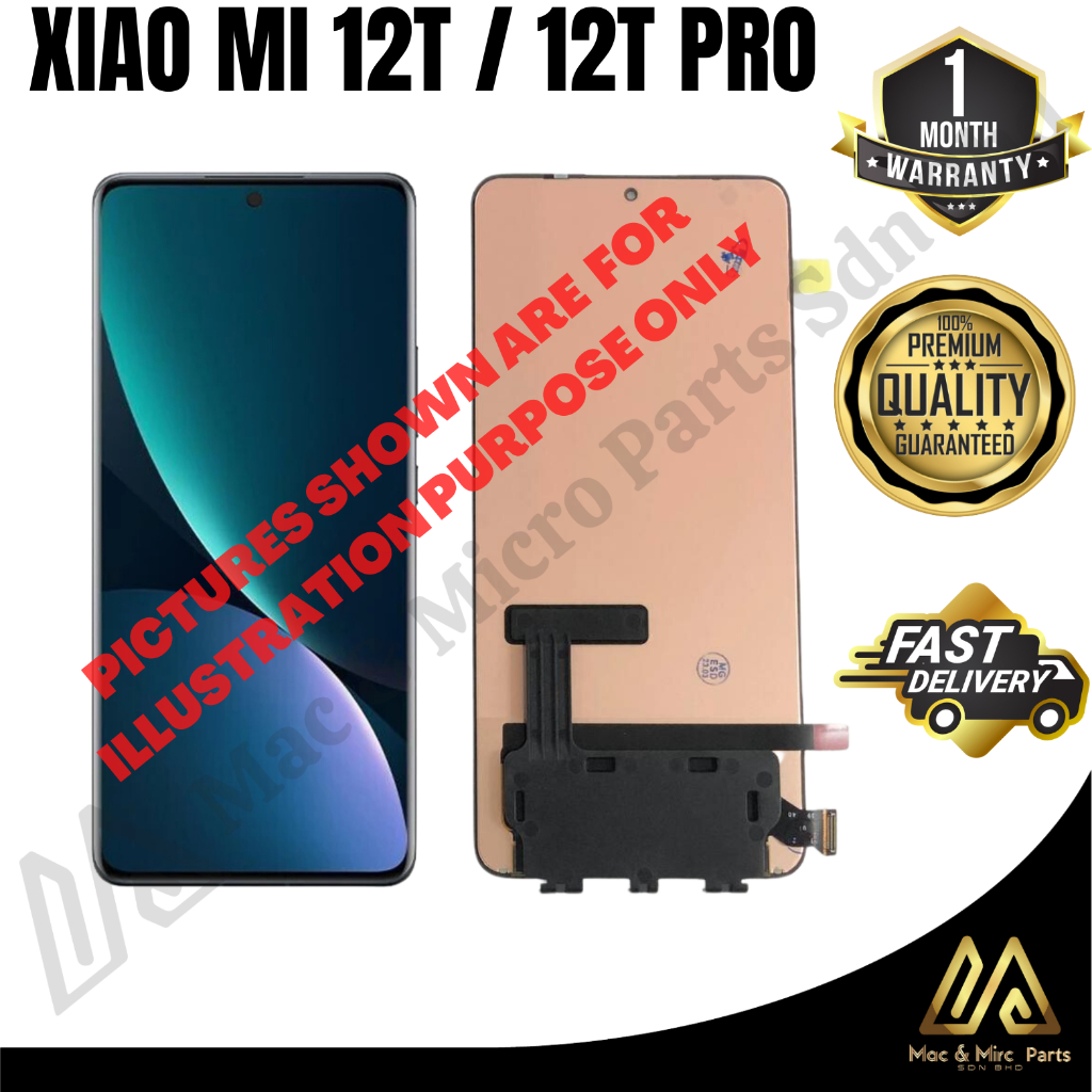 XIAO MI 12T / 12T PRO LCD ORIGINAL Quality Touch Screen Digitizer ...