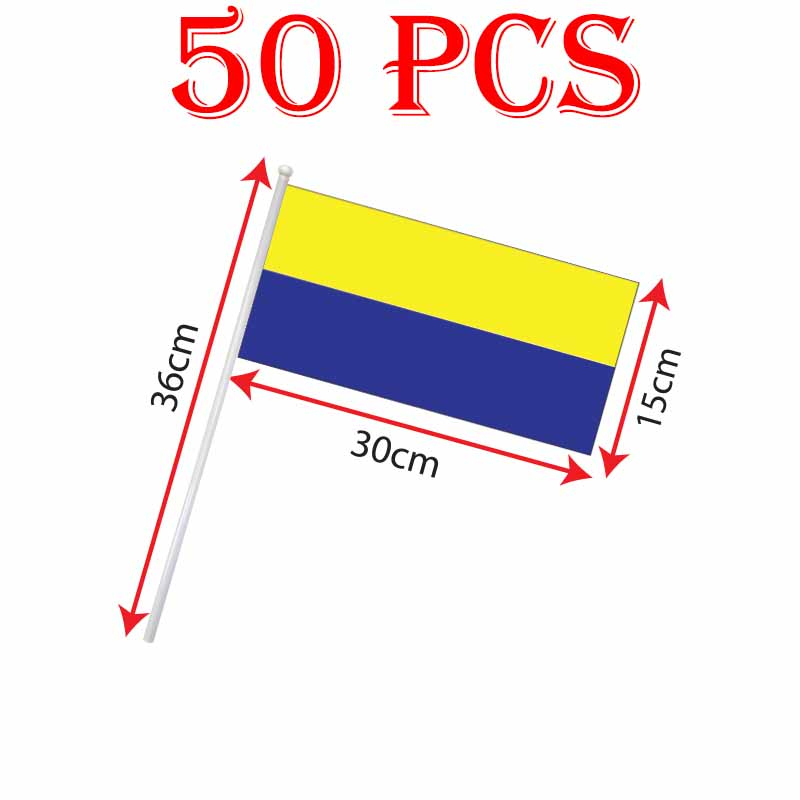 Perlis Hand Hold Flag, Bendera Tangan Negeri Perlis 15x30cm (50's/pkt ...