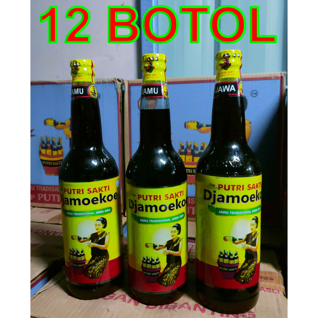 JAMU PUTRI SAKTI 12 BOTOL X 650 ML NEW PACKAGING | Shopee Malaysia