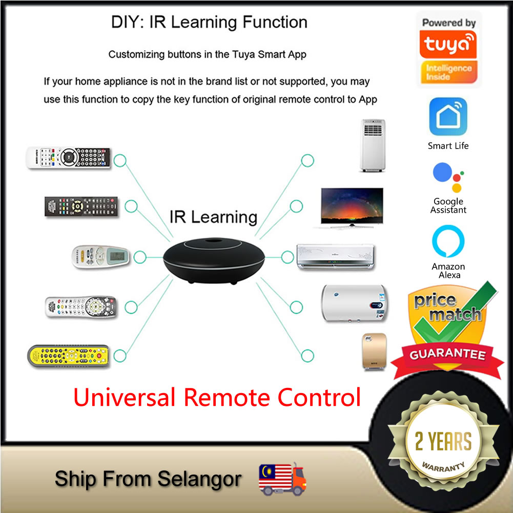 IR Remote Control Smart wifi Universal Infrared Tuya for smart home ...